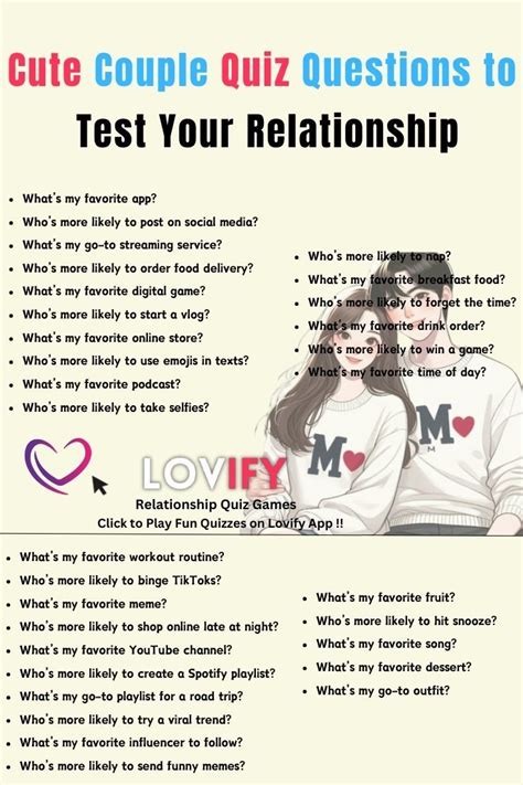 Gute Couple Quiz Questions To Test Your Relationship Click Here To