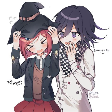Oma Kokichi And Yumeno Himiko Danganronpa And 1 More Drawn By Dalrye