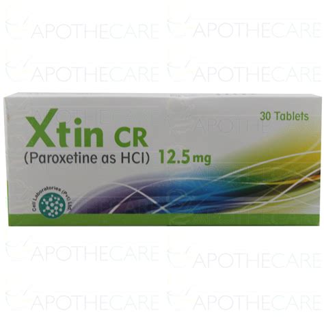 Xtin Cr Tab 12 5mg 30s
