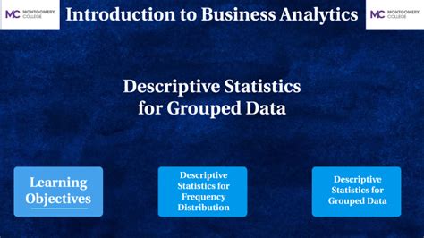 03 Descriptive Statistics Grouped Data Business Analytics By Angel Salinas Gonzalez On Prezi