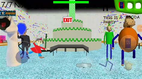 как получить концовку в baldi s basics 1 year birthday bash YouTube