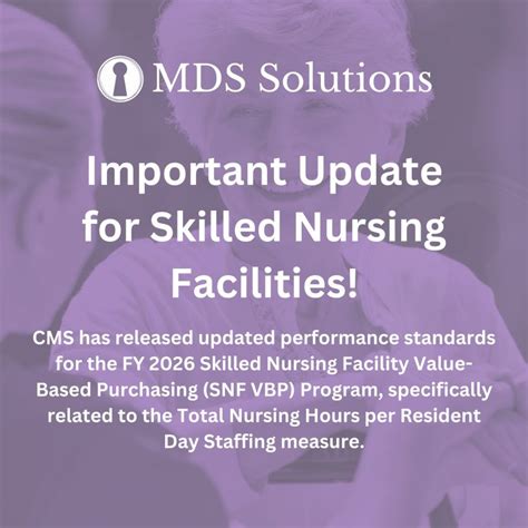 Cms Releases New Standards For Snf Vbp Program Mds Solutions Posted