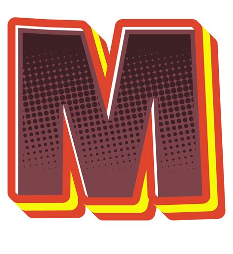 Comic Halftone Alphabet Letter And Number 43232969 Png