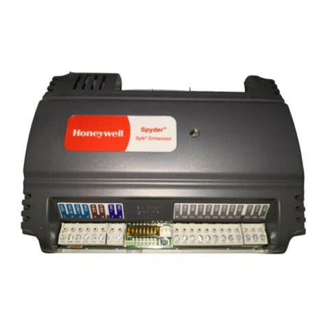 Honeywell Spyder Bacnet Pub1012s Installation Instructions Manual Pdf