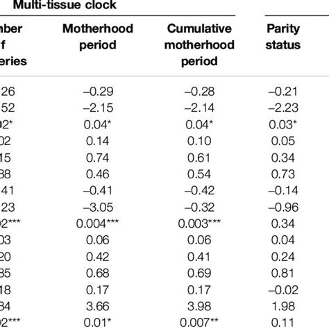 Multiple Linear Regression With Robust Standard Errors For Mage