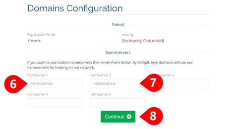 How To Register Et Domain Name Yegara Host Guide