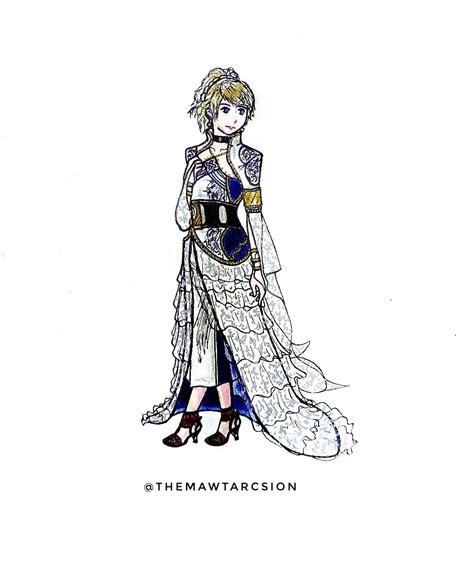 Artstation Final Fantasy Xv Kingsglaive Lunafreya