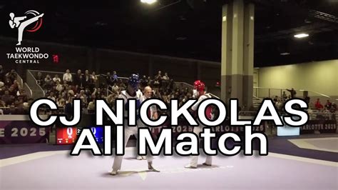 Cj Nickolas 80kg World Taekwondo Grand Prix Challenge All Fights