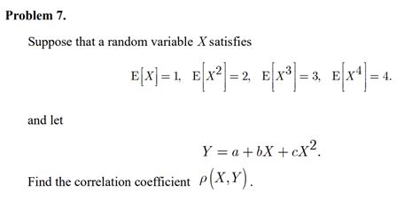 solved suppose that a random variable x satisfies