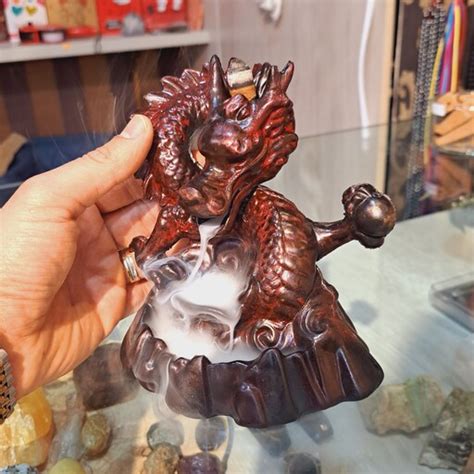 خرید و قیمت ابنما دودی اژدها اژدها قرمز مجسمه اژدها قرمزرنگ اژدر قرمز اژدها چوبی اژدها فنگ شویی