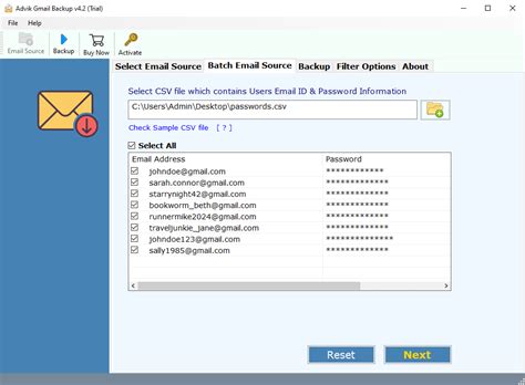 How To Backup Multiple Gmail Accounts In One Attempt