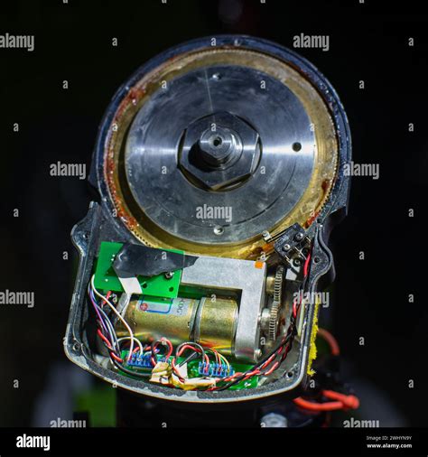 Celestron Telescope Equatorial Mount Motor Disassembled Exposed