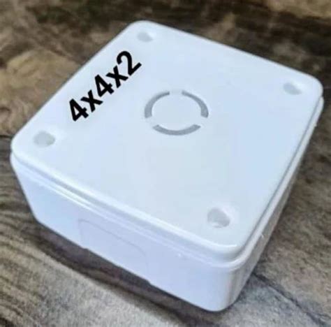Pvc Box For Cctv Camera Mounting Pure Virgin White Unbreakable During