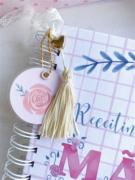 Caderno De Receitas Receitinhas De Mãe Com Caixa Elo7