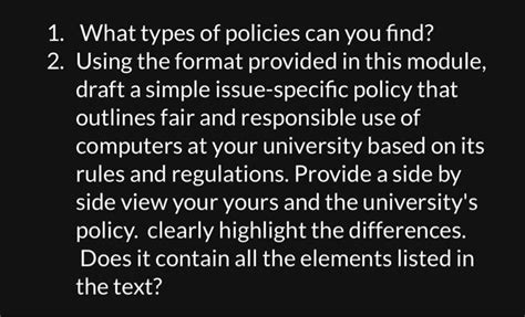 Solved Using The Web For Examples Of Issue Specific Security
