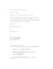 Term 1 Lesson 6 Coding Activity 1 Lesson 6 Coding Activity Question 1 Double X 11 4