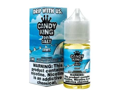 Buy Jaws Salt Candy King 30ml At Smoke Shop Dallas