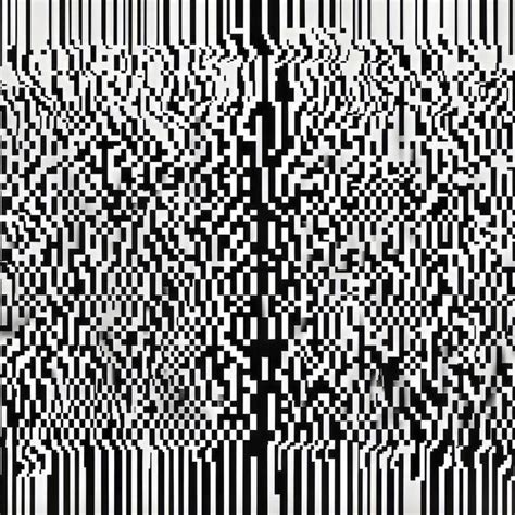 Zigzag Pattern With Barcode Lines Image Premium Ai Generated Image