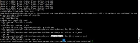 Error：too Many Values To Unpack Expected 2 · Issue 8 · Stevliuself Conditioned Gan · Github