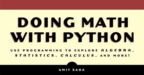 Doing Math With Python Pdf Docdroid