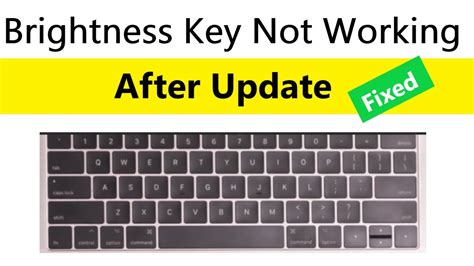 How To Fix Screen Brightness Keys Not Working After Update Hp Laptop