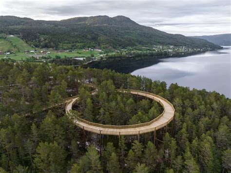The Treetop Walk Fyresdal Norway E Architect