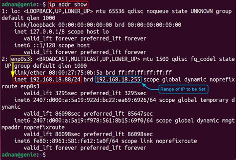 How To Set Static Ip Address On Ubuntu Linux Genie