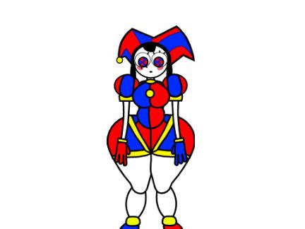Pomni Big Belly  By Legozay On Deviantart