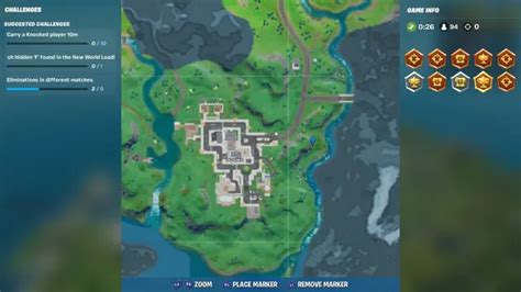 ‘fortnite Search Hidden F In New World Loading Screen Location