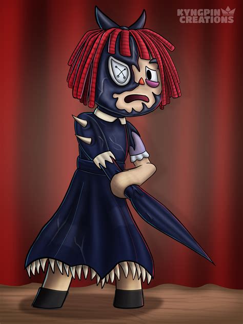 The Amazing Digital Circus Ragatha Fanart Digital World