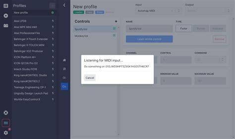 Listening For Midi Input Stopped Reacting Midi Mixer Discussion