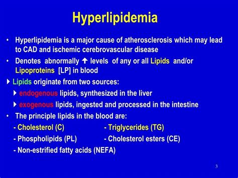 Lipids Hyperlipidemia Definition At April Hyde Blog