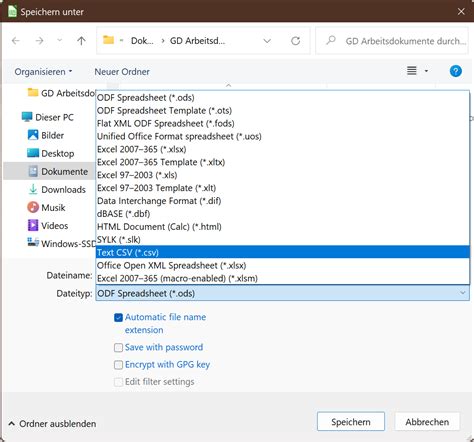 Save As Csv File Libreoffice 73 English Ask Libreoffice
