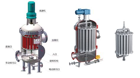 不锈钢多柱式反冲洗过滤器 新乡市利菲尔特滤器股份有限公司