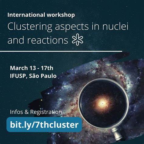 Workshop Internacional Clustering Aspects In Nuclei And Reactions