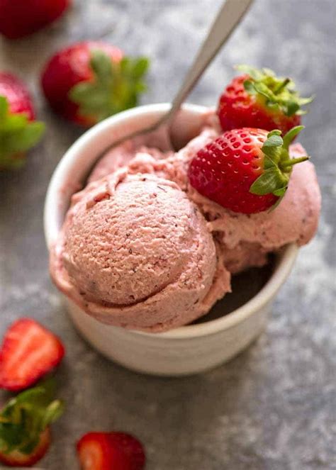 Homemade Strawberry Ice Cream No Ice Cream Maker At Eugene Mash Blog