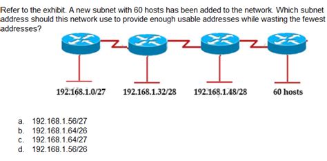 Solved How Many Subnets Are Needed For The Following