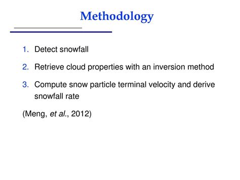 Snowfall Rate Retrieval Using Amsumhsatms Measurements Ppt Download