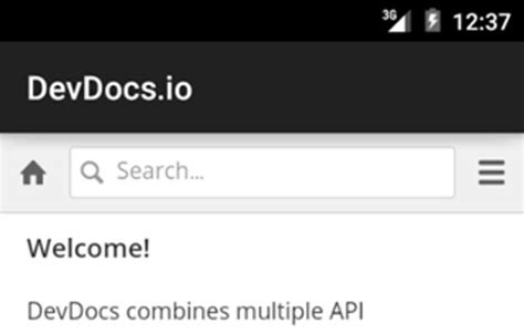 Devdocs Combines Multiple Developer Documentations In A Clean And