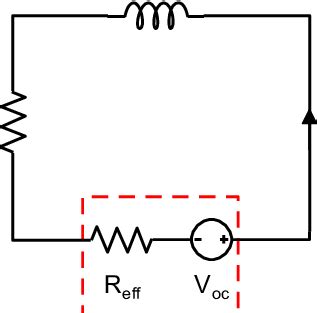 Equivalent Electrical Circuit Model Of An HTS Dynamo Connected To A Download Scientific Diagram