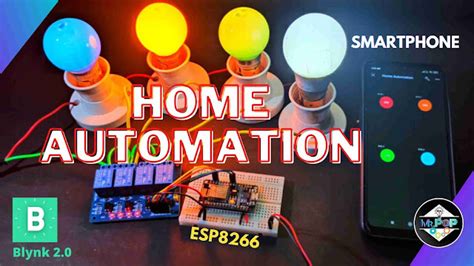 Home Automation With Esp8266 Esp8266 Projects