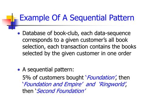Ppt Discovering Sequential Patterns In Data Sequences Powerpoint Presentation Id9306765