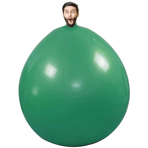 72 Inch Giant Human Balloon Round Climb In Balloon Thick Latex Balloon