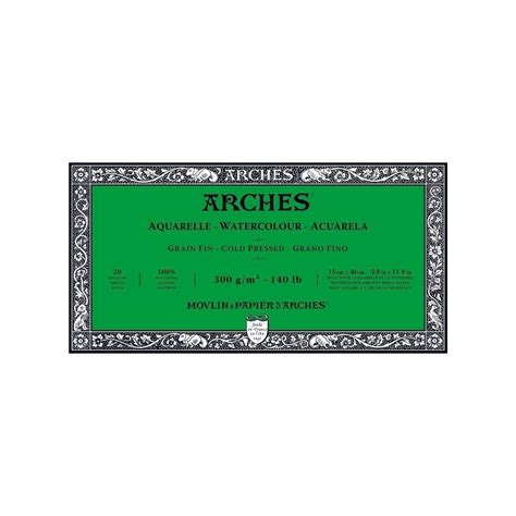 Block Arches 15x30cm 300grs Gf Artística Córdoba