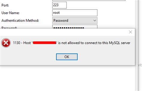 Host Xxx Xx Xxx Xxx Is Not Allowed To Connect To This MySQL Server Community Support