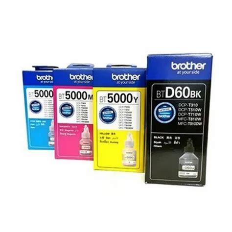 Brother Ink Set Bt5000 C M Y Bt60 BK Model Name Number BT5000 BT60 At Best Price In New Delhi