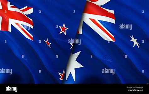 New Zealand Flag Vs Australian Flag