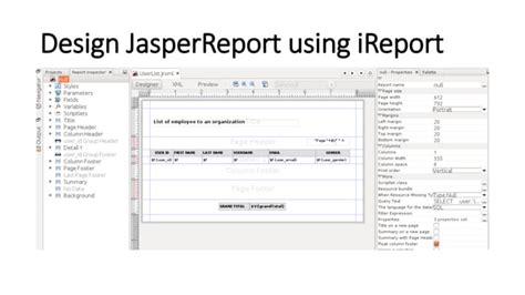 Introduction To Java Jasper Report With Server And Ireport Pptx