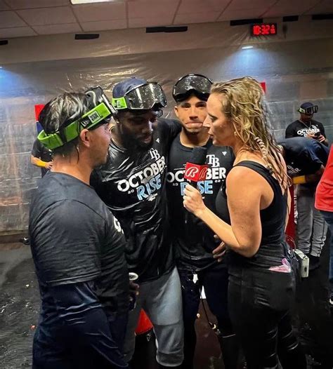 More From Ballys Tricia Whitaker At The Rays Clubhouse Last Night R