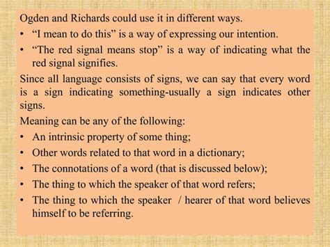Semantic Vs Pragmatics Ppt